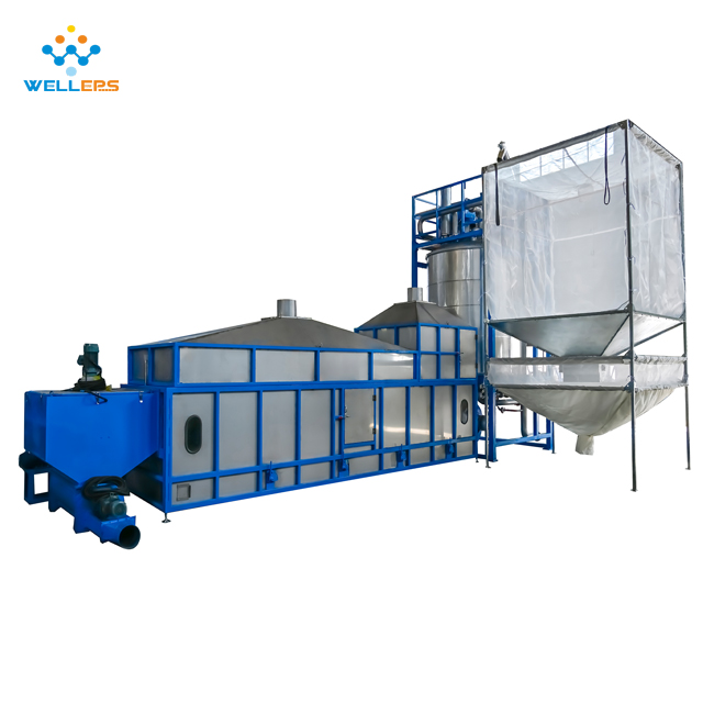 China High Precision Fully Automatic Vacuum EPS Pre expander Machine ...